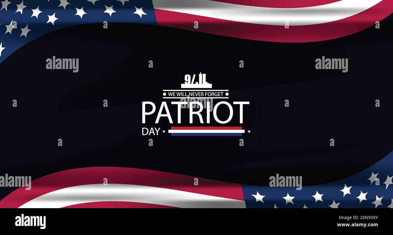 Honoring the Heroes of 911 Patriot Day USA Stock Vector Image & Art - Alamy