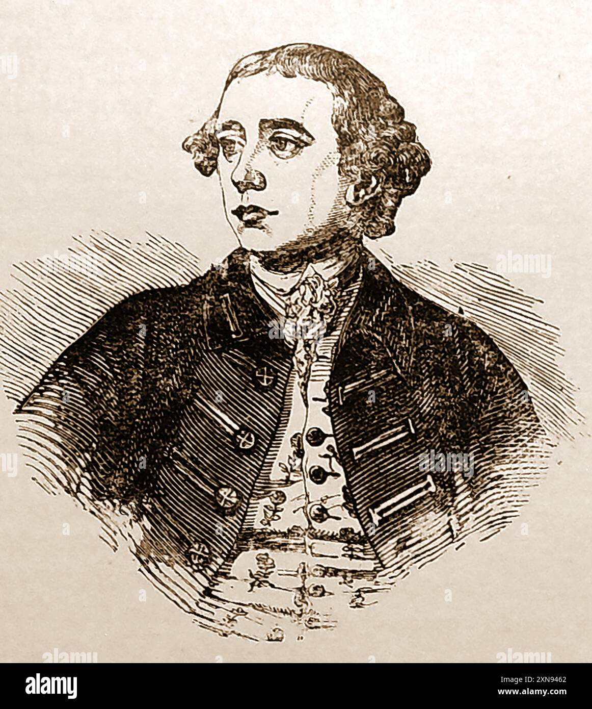 An early portrait of Warren Hastings colonial administrator and first ...