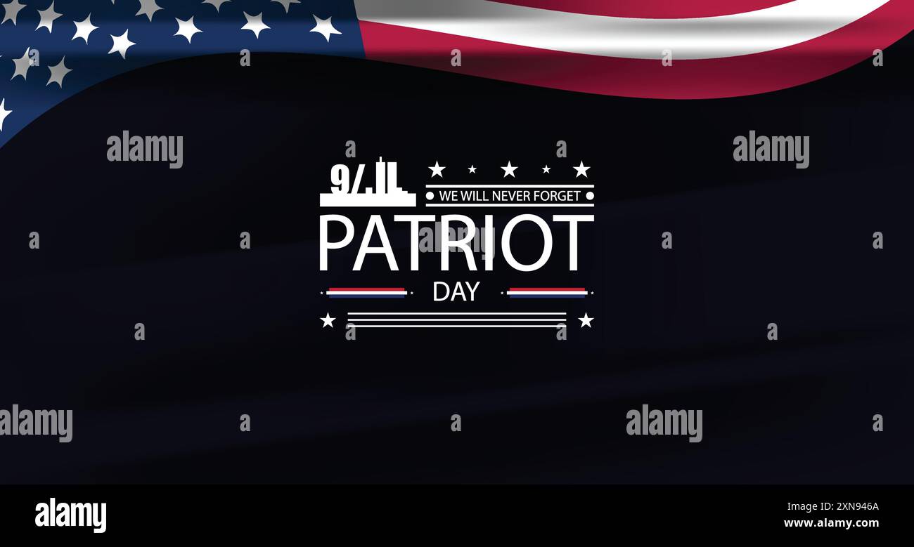 Honoring the Heroes of 911 Patriot Day USA Stock Vector Image & Art - Alamy