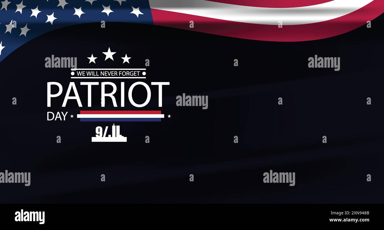Honoring the Heroes of 911 Patriot Day USA Stock Vector Image & Art - Alamy