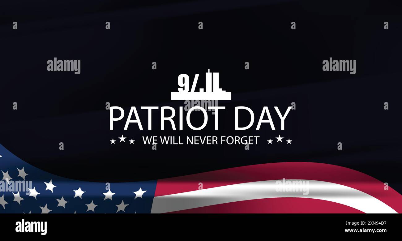 Honoring the Heroes of 911 Patriot Day USA Stock Vector Image & Art - Alamy