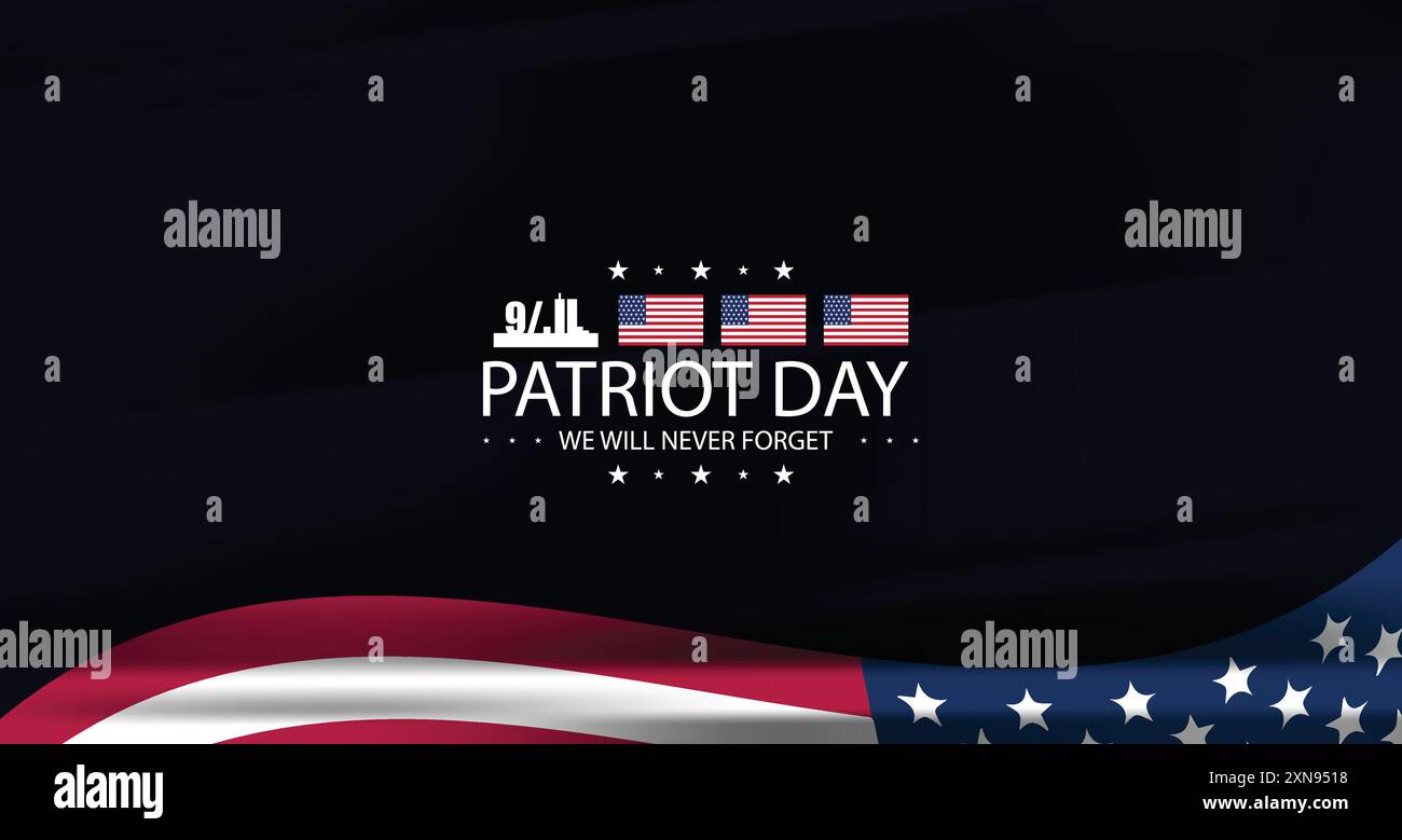 Honoring the Heroes of 911 Patriot Day USA Stock Vector Image & Art - Alamy