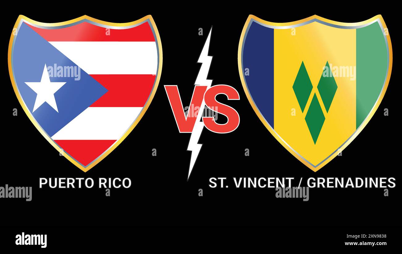 Saint vincent grenadines vs puerto rico hi-res stock photography and ...