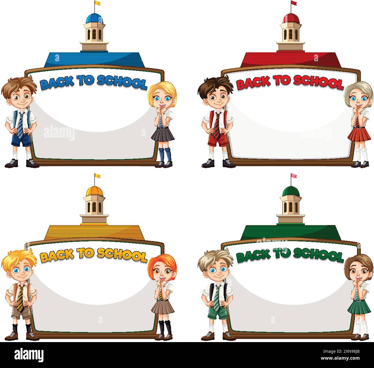 Elementary school spirit Cut Out Stock Images & Pictures - Alamy