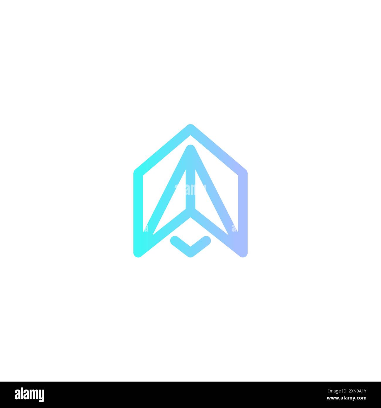 Letter A Arrow Logo Design. Arrow Icon Stock Vector Image & Art - Alamy