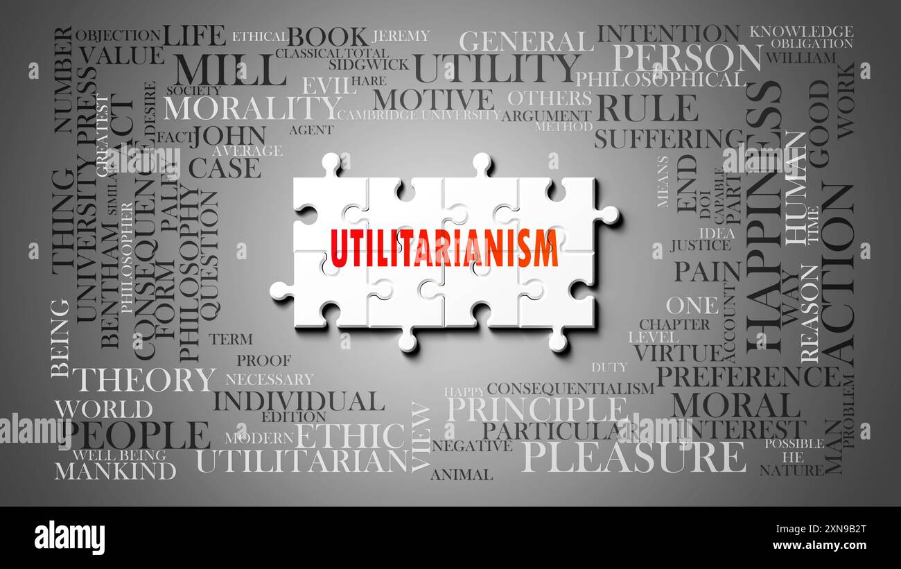 Utilitarianism as a complex subject, related to important topics spreading around as a word ...