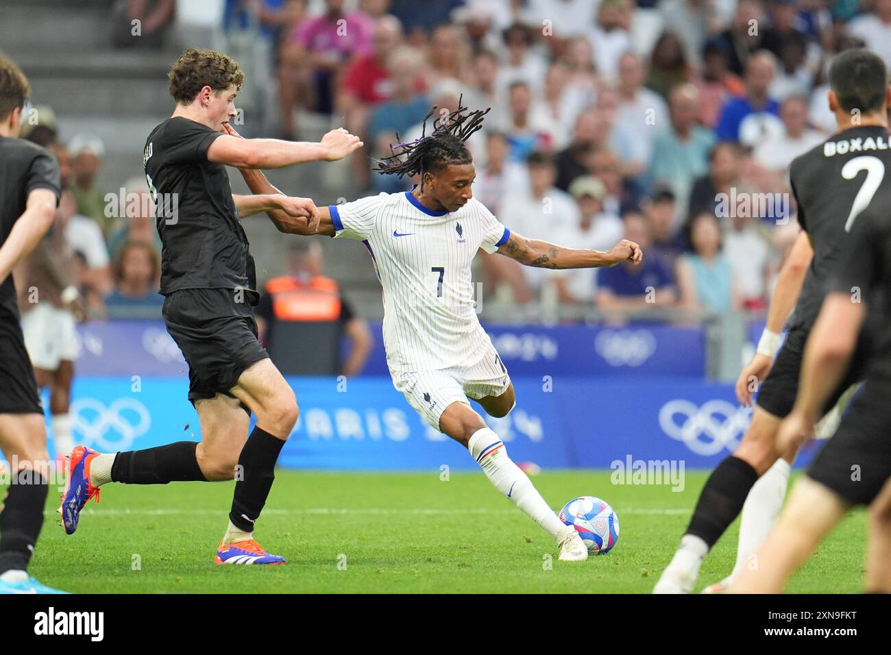 Michael Olise (France), Football, Men's Group A between New Zealand and ...