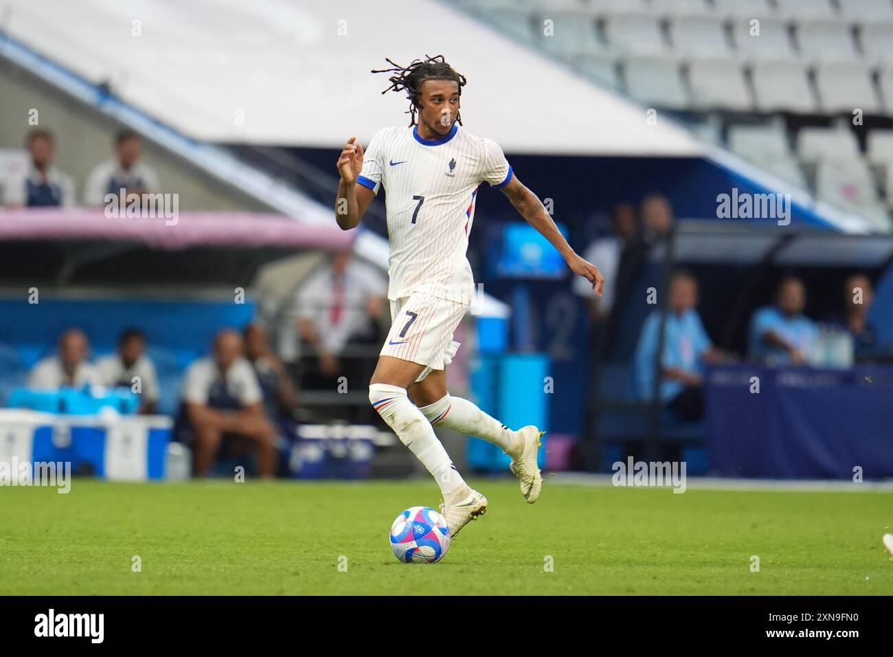 Michael Olise (France), Football, Men's Group A between New Zealand and ...