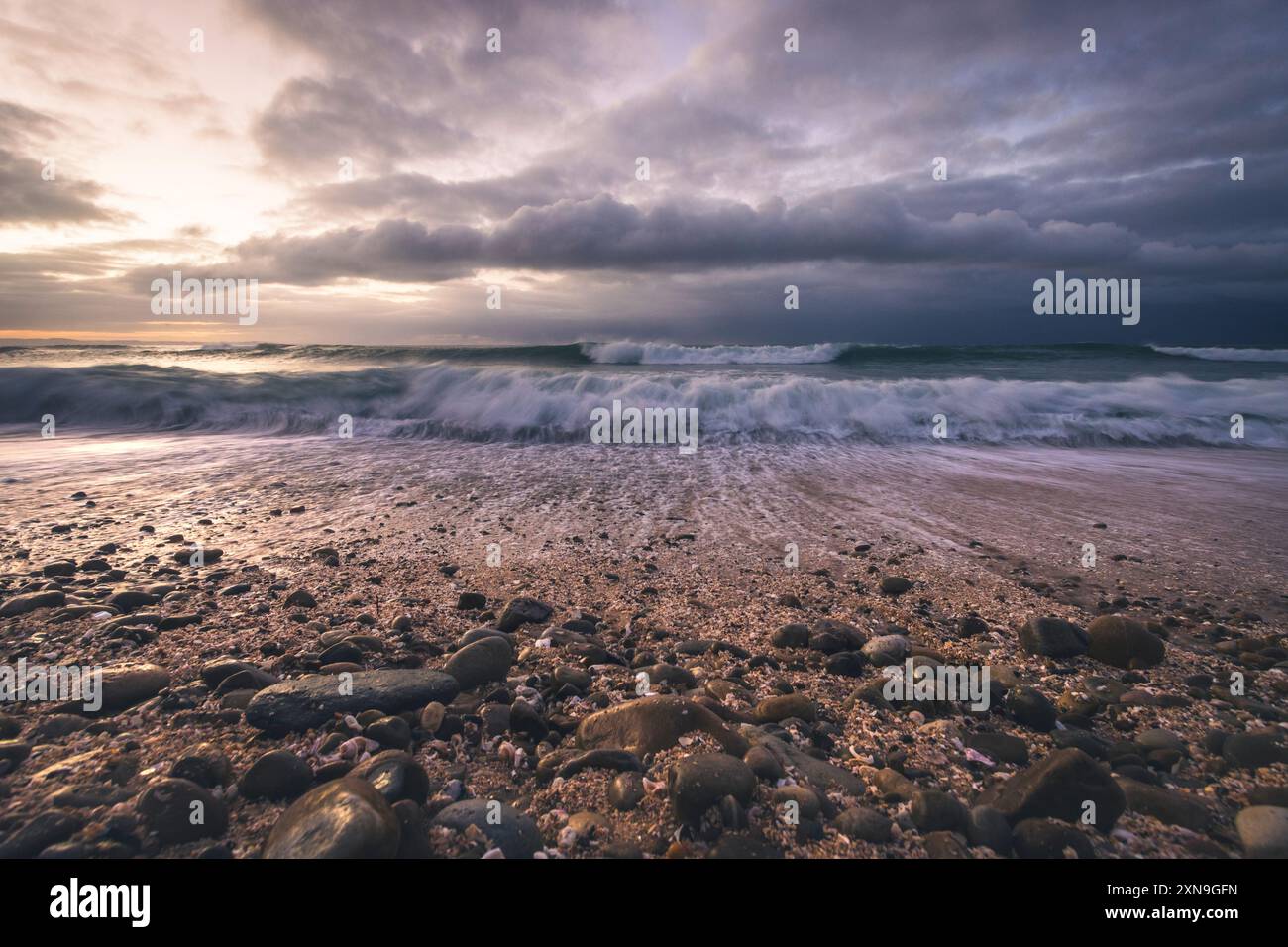 Stunning Beach Scenes Stock Photo - Alamy