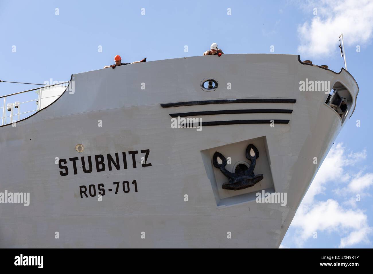 Industriedenkmal MS Stubnitz in der Werft Das KTS STUBNITZ wird auf der ...