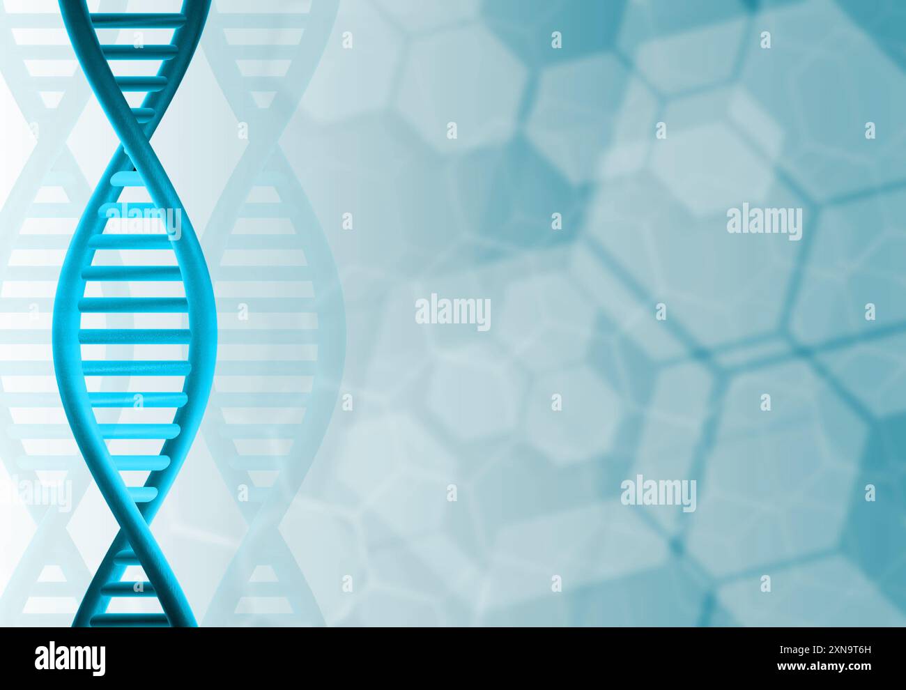 Dna strand abstract white background hi-res stock photography and ...