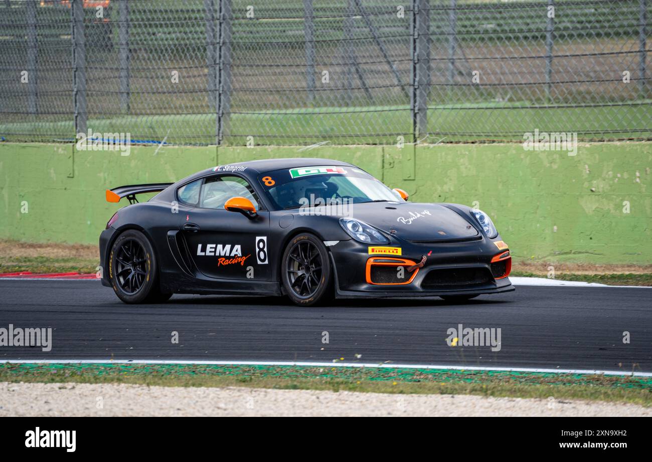 ACI Racing Weekend in Vallelunga track Stock Photo - Alamy