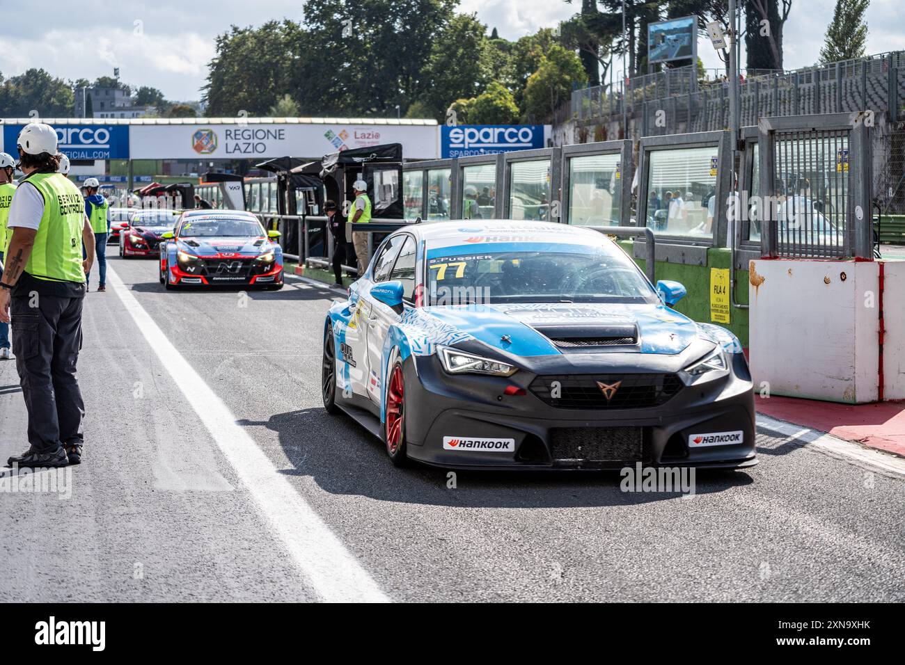 ACI Racing Weekend in Vallelunga track Stock Photo - Alamy
