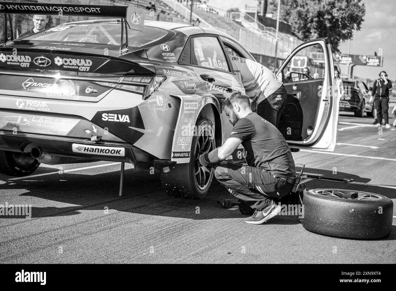 ACI Racing Weekend in Vallelunga track Stock Photo - Alamy