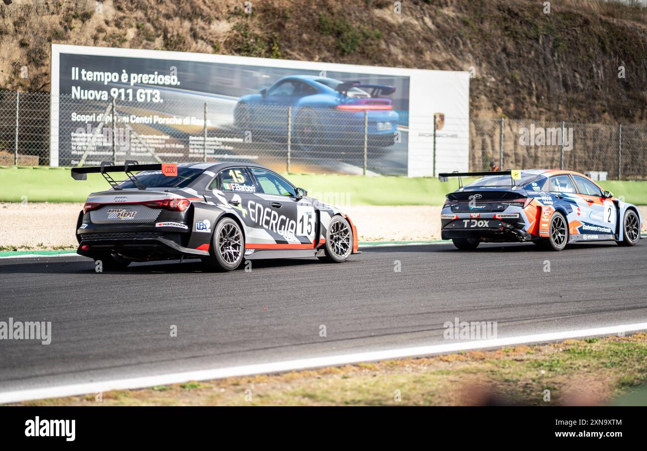 ACI Racing Weekend in Vallelunga track Stock Photo - Alamy