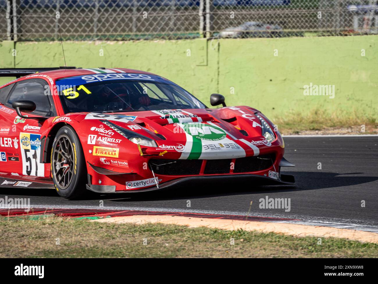 ACI Racing Weekend in Vallelunga track Stock Photo - Alamy