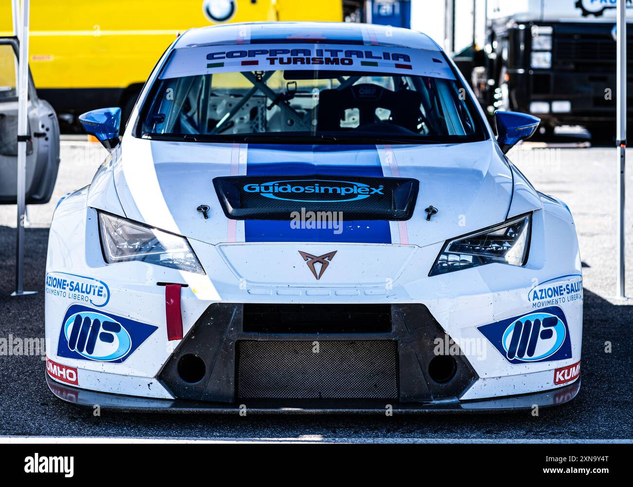 ACI Racing Weekend in Vallelunga track Stock Photo - Alamy