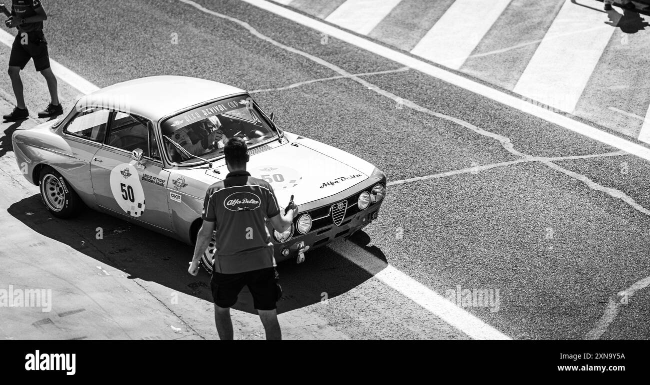 ACI Racing Weekend in Vallelunga track Stock Photo - Alamy