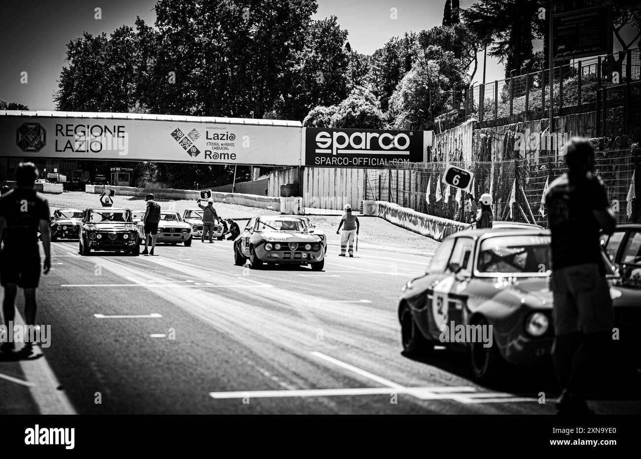 Weekend race Black and White Stock Photos & Images - Alamy