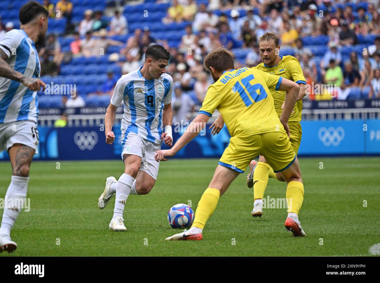 Julian alvarez argentina olympics 2024 hi-res stock photography and ...