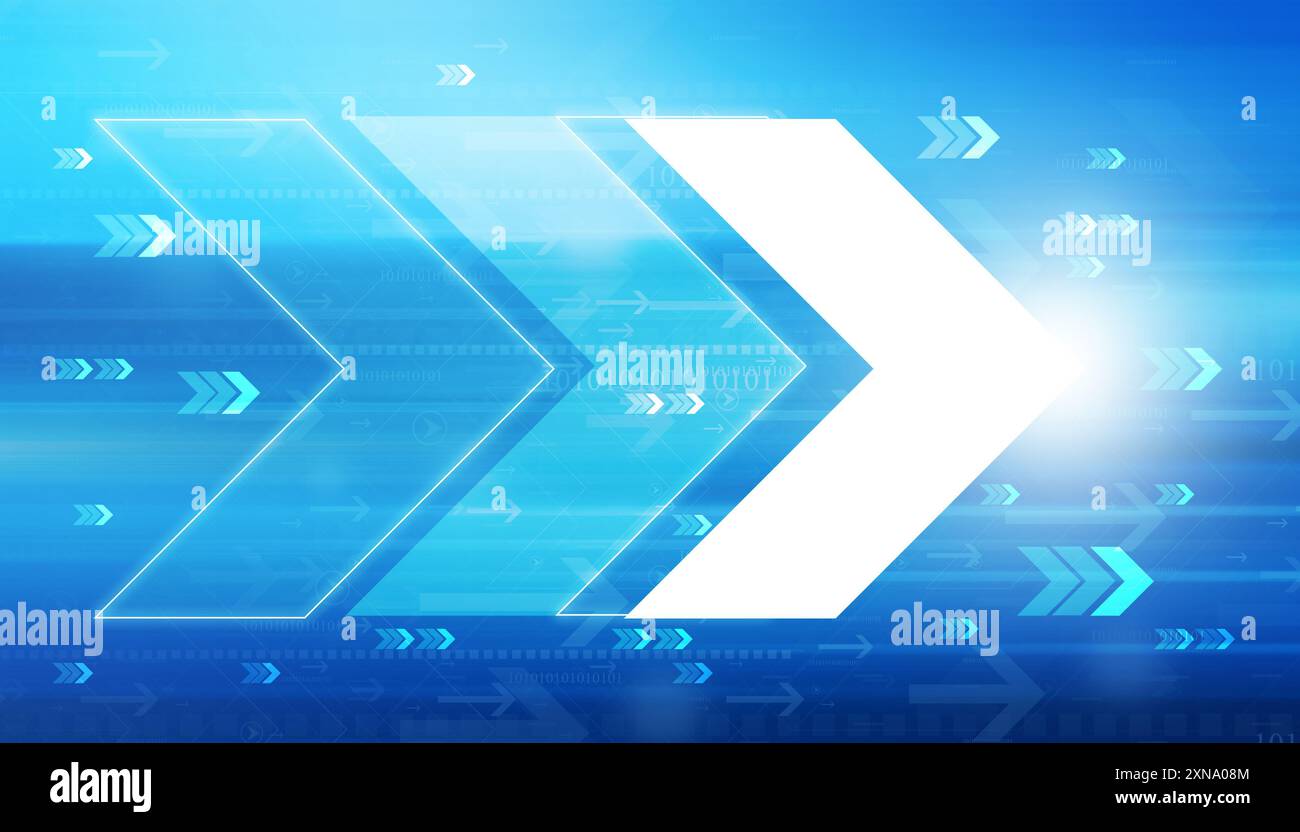 Abstract arrow background. Digital illustration Stock Photo - Alamy