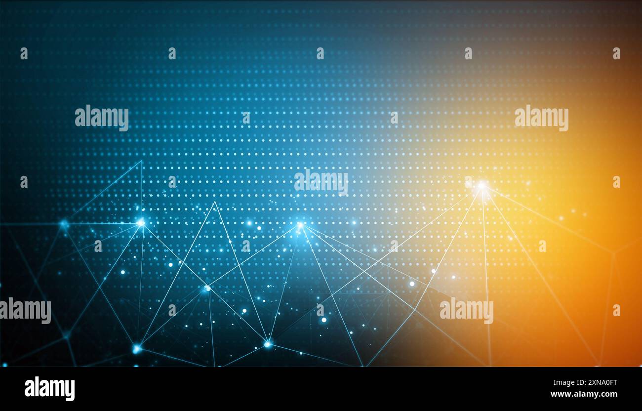 Abstract network connection background. Digital illustration Stock ... Abstract network connection background. Digital illustration Stock ...