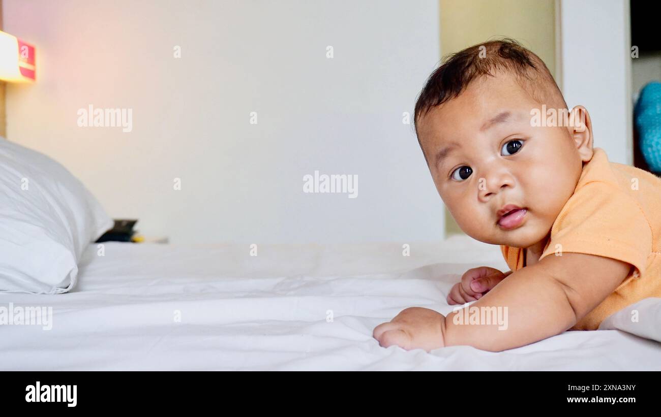Cute fat boy hi-res stock photography and images - Alamy