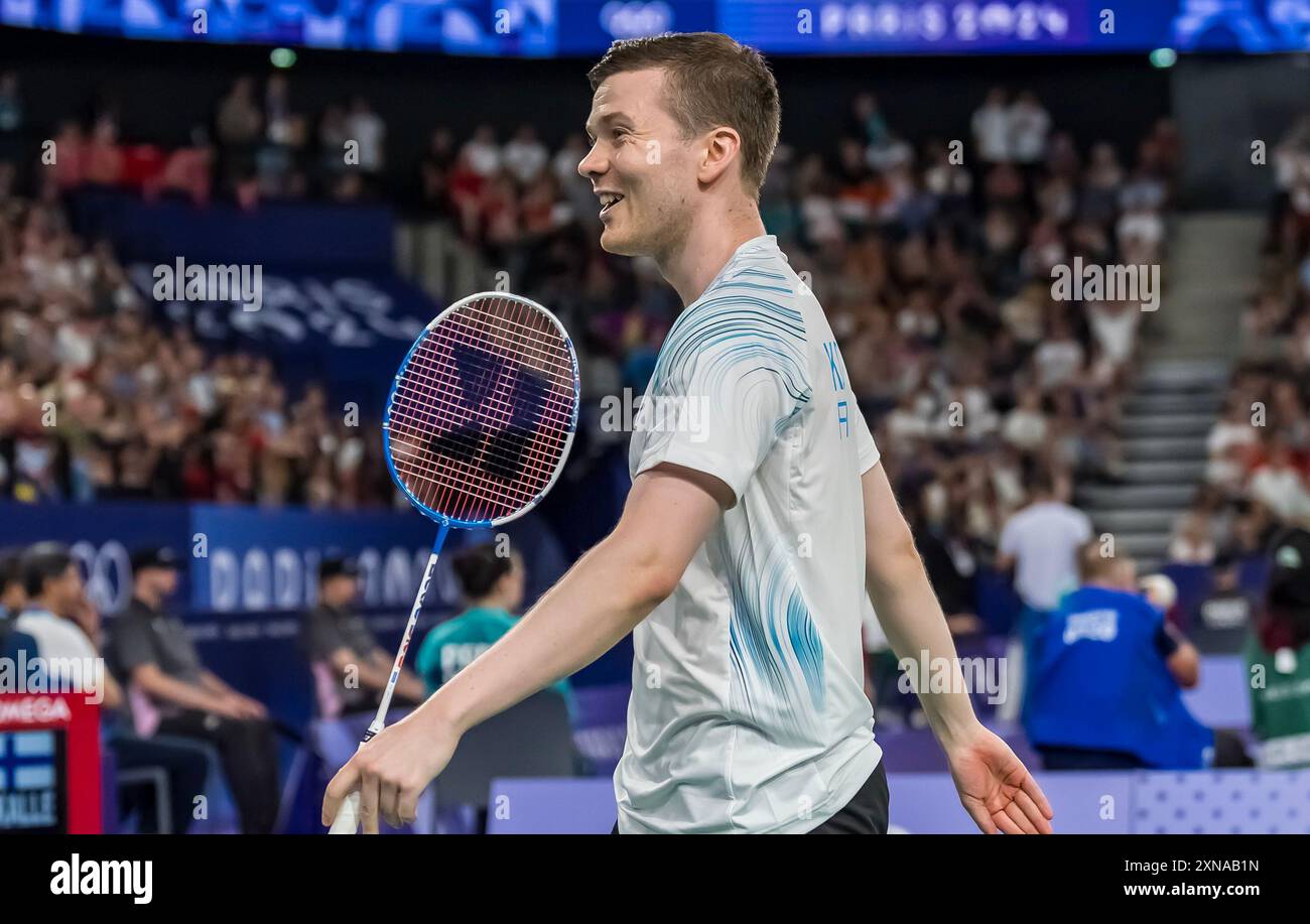 Paris, Ile de France, France. 31st July, 2024. KALLE KOLJONEN of ...