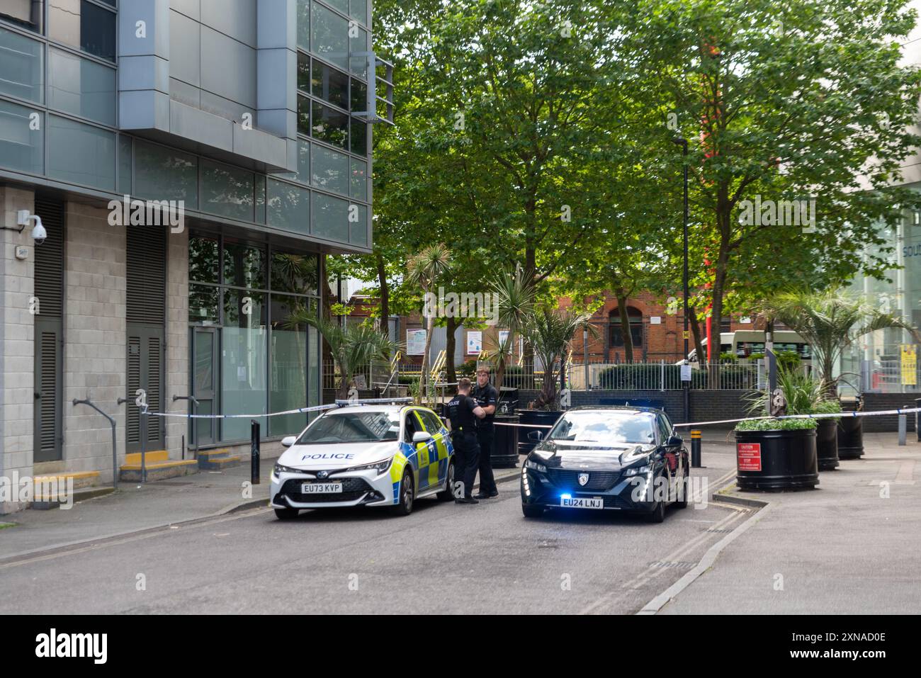 Southend on Sea, Essex, UK. 31st Jul, 2024. Police are on the scene of ...