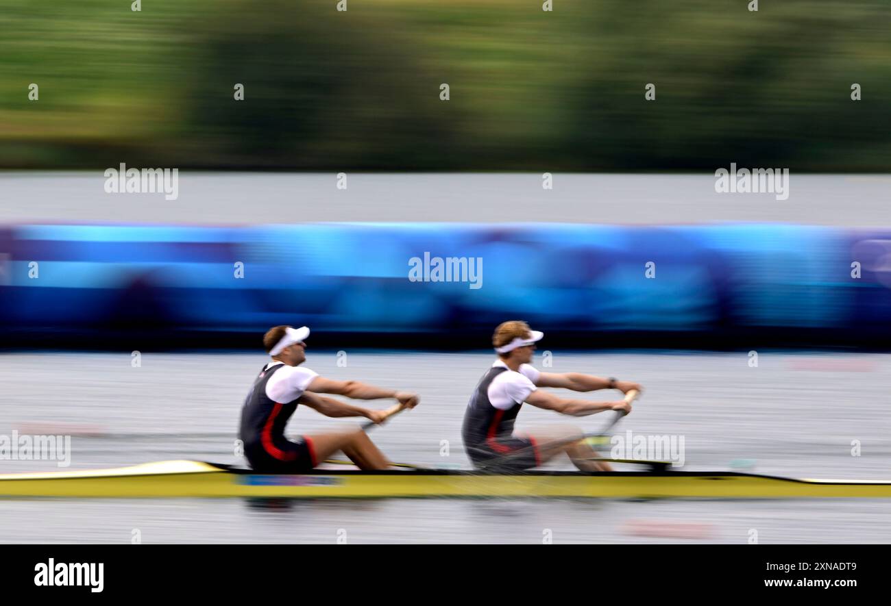 Paris, France. 31st July, 2024. Paris 2024 Olympic games. Rowing ...