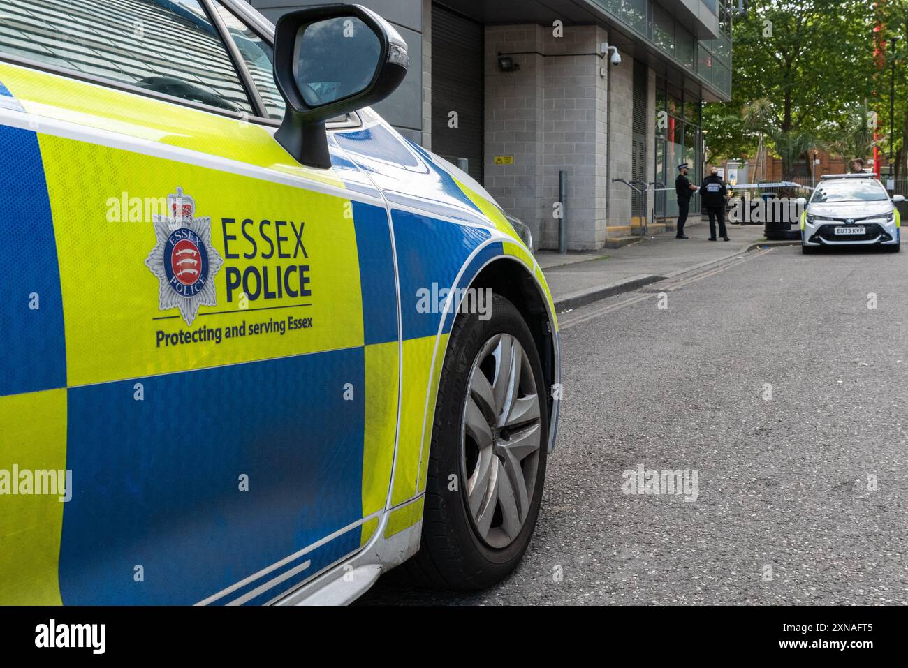 Southend on Sea, Essex, UK. 31st Jul, 2024. Police are on the scene of ...
