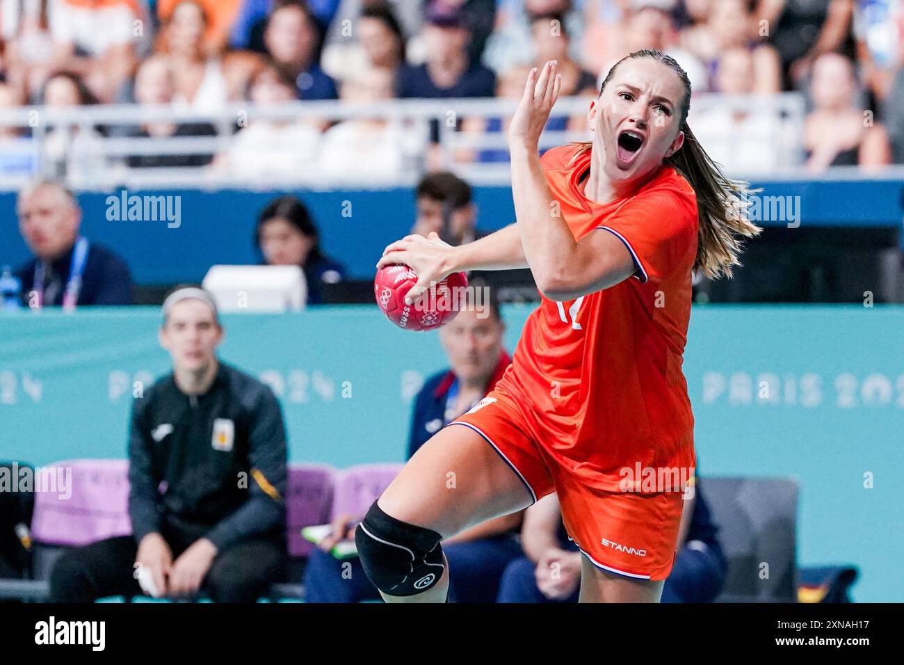 Bo van Wetering of The Netherlands, Handball, Women's Preliminary Round ...