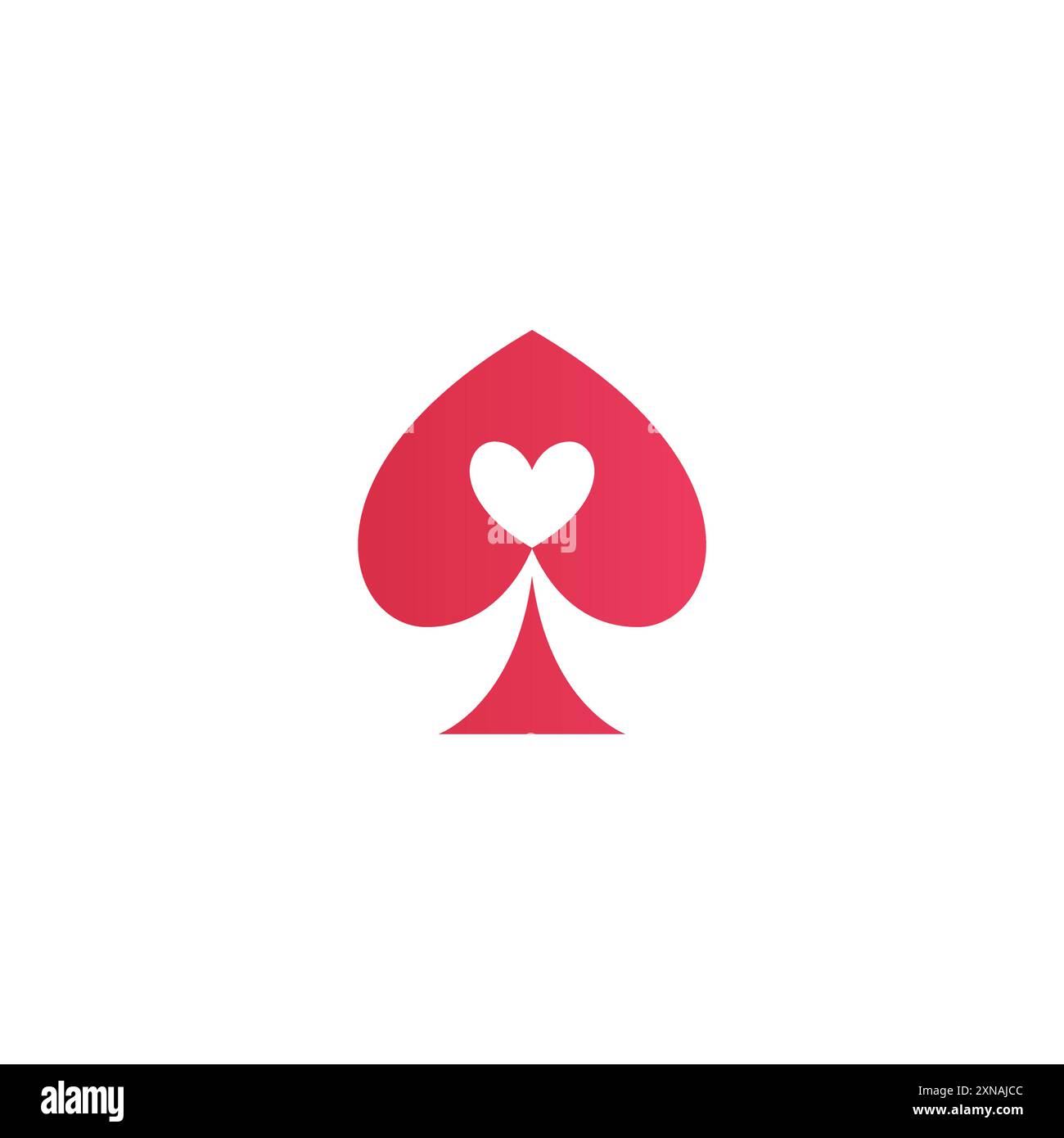 Spade heart Stock Vector Images - Alamy