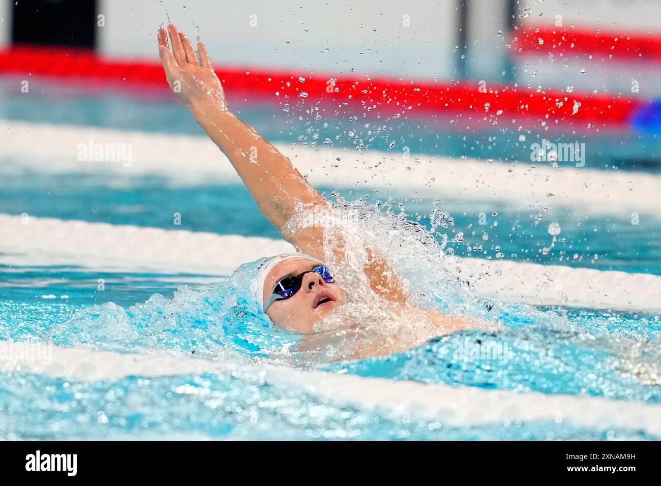 Keaton Jones, of the United States, competes during a heat in the men's ...
