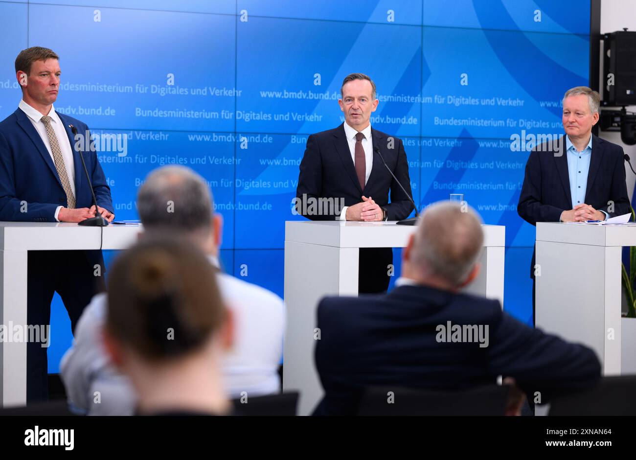 German federal minister of digital affairs and transportation hi-res ...