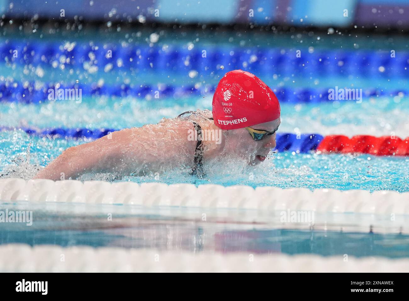 Great Britain's Laura Stephens during her Women's 200m Butterfly Heat ...