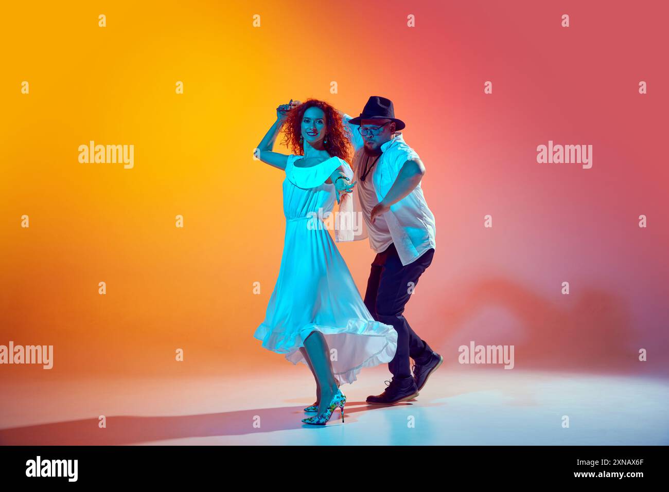 Salsa dancers, couple rehearse with vigor, refining their technique ...