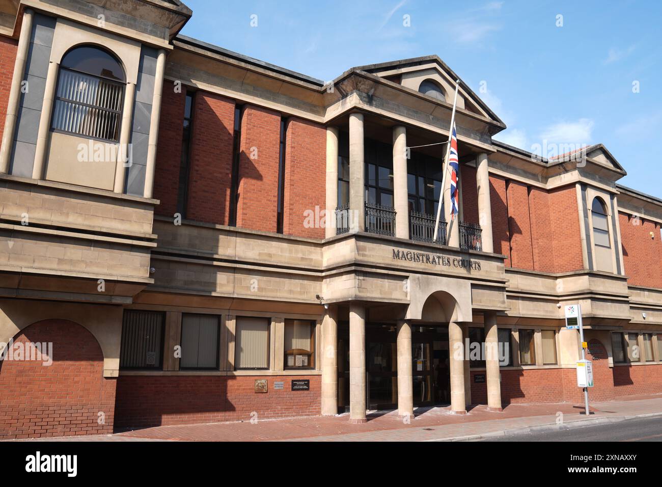 A view of Leicester Magistrates Court where Leicestershire Police ...