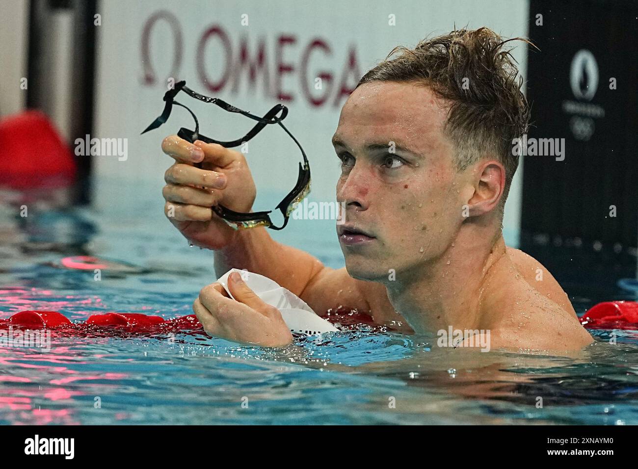 Paris, France. 31st July, 2024. Olympics, Paris 2024, 200 m backstroke ...