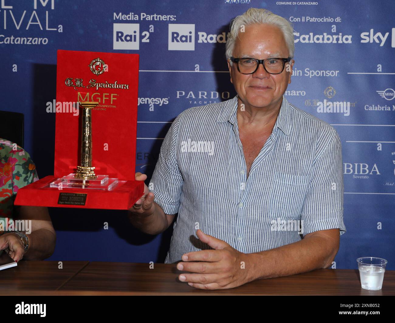 Catanzaro lido, fifth day Magna Graecia Film Festival - Tim Robbins ...