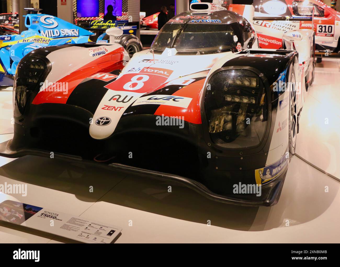 Fernando Alonso's Toyota TS050 Hybrid 24 Hours of Le Mans 2018-19 car ...