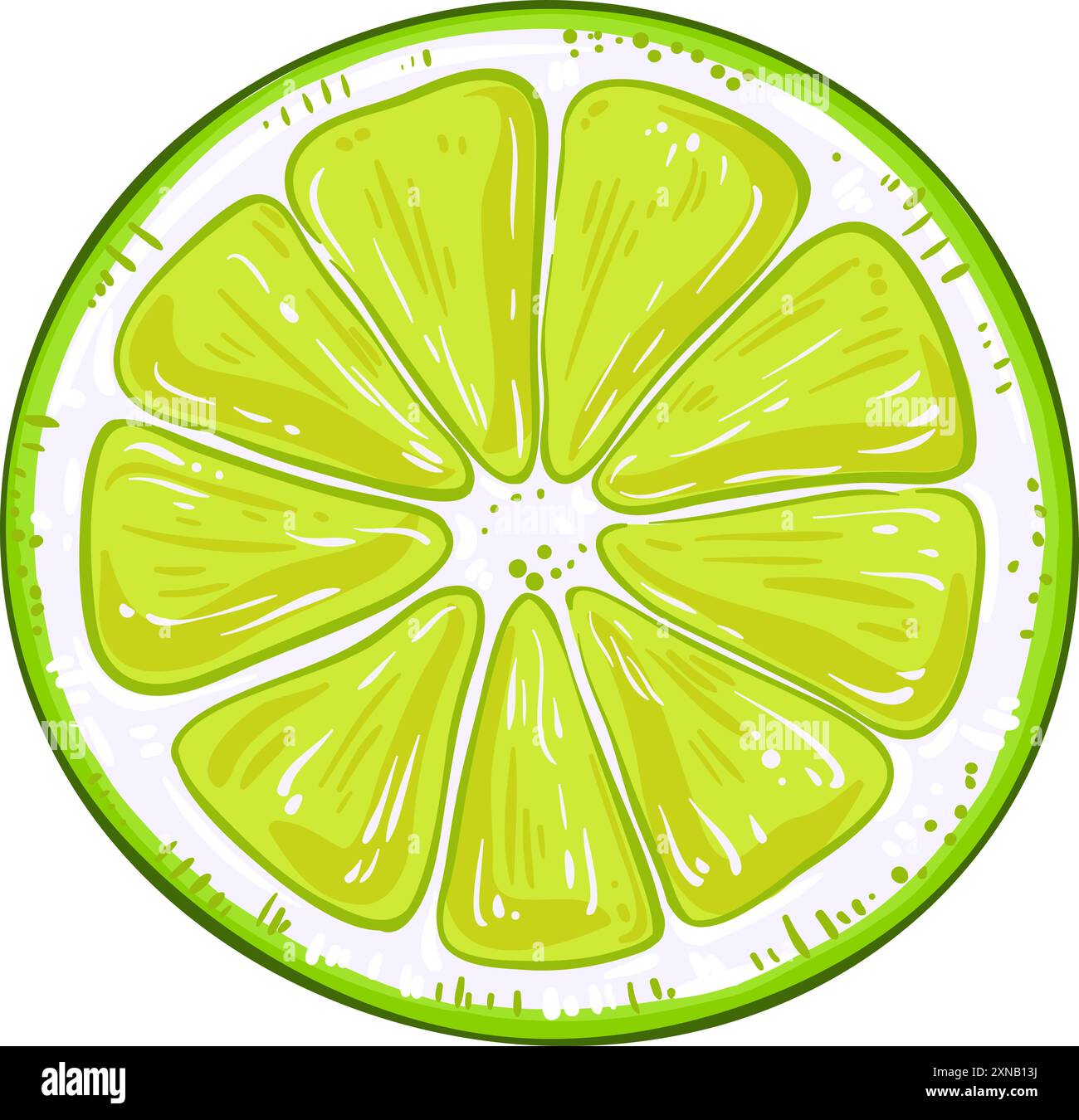 Citrus colored flower Stock Vector Images - Alamy