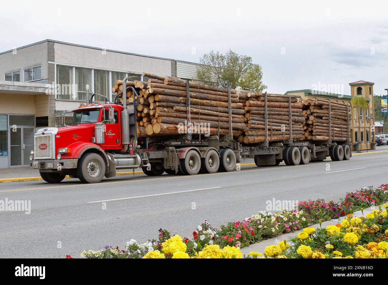 Timber machine canada hi-res stock photography and images - Alamy