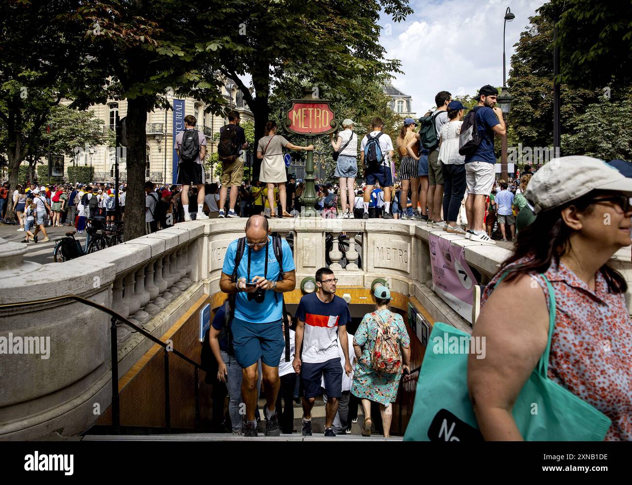 PARIS - France, 31/07/2024, Spectators during the men's individual ...