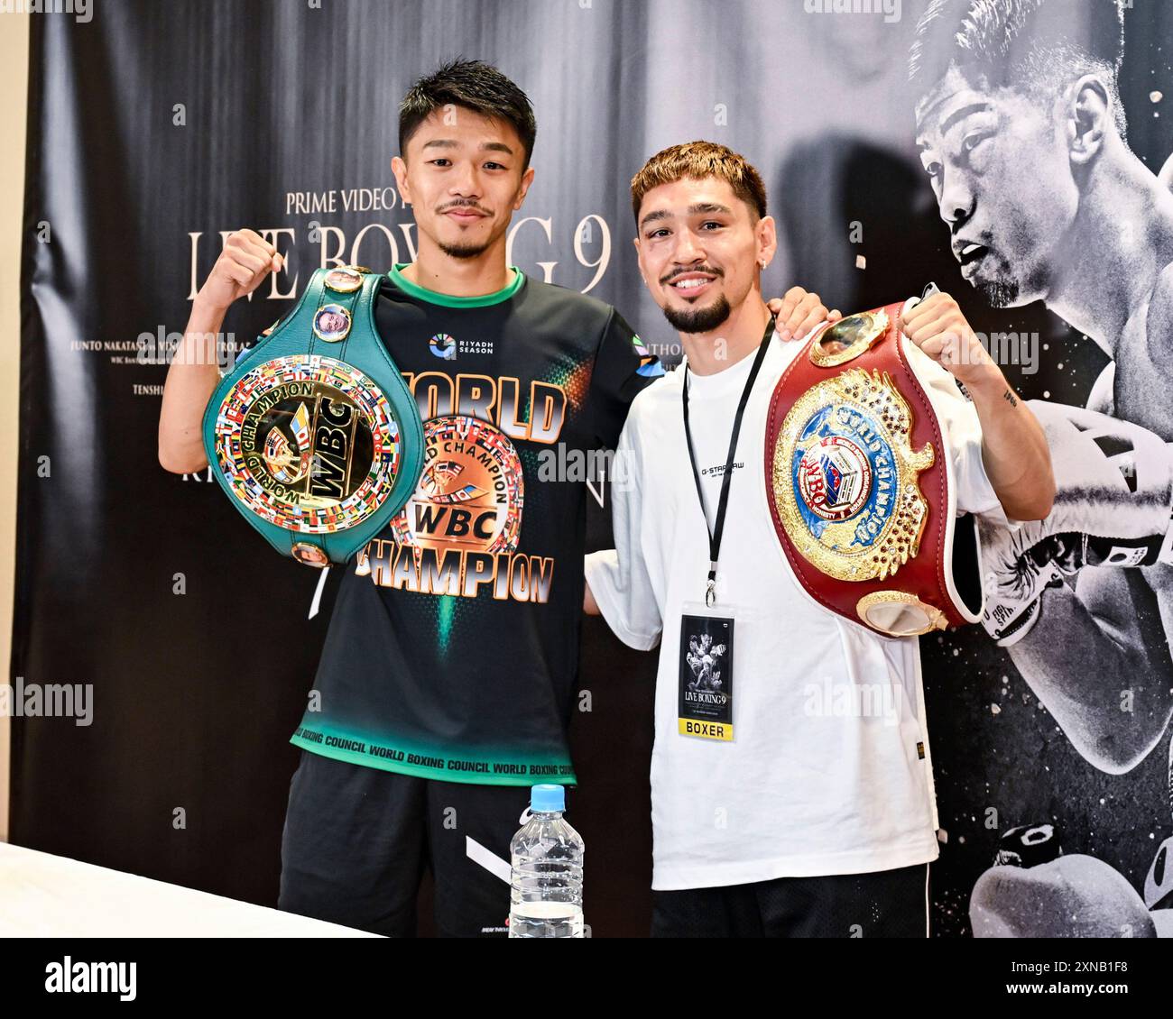 Tokyo, Japan. 20th July, 2024. WBC bantamweight champion Junto Nakatani ...
