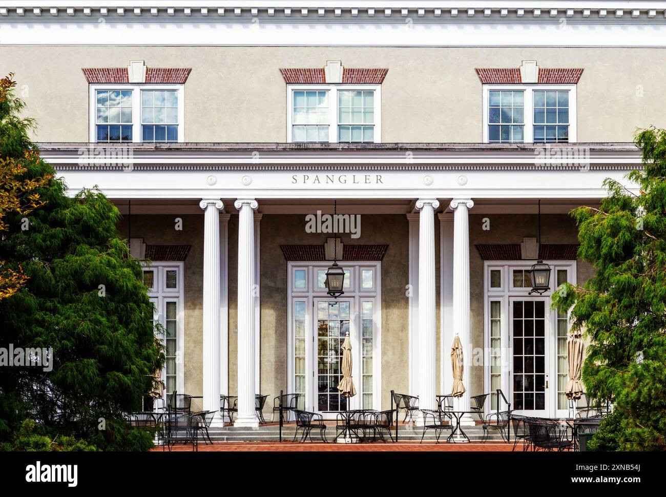 Boston, Massachusetts, USA - October 9, 2023: The Spangler Center is a ...