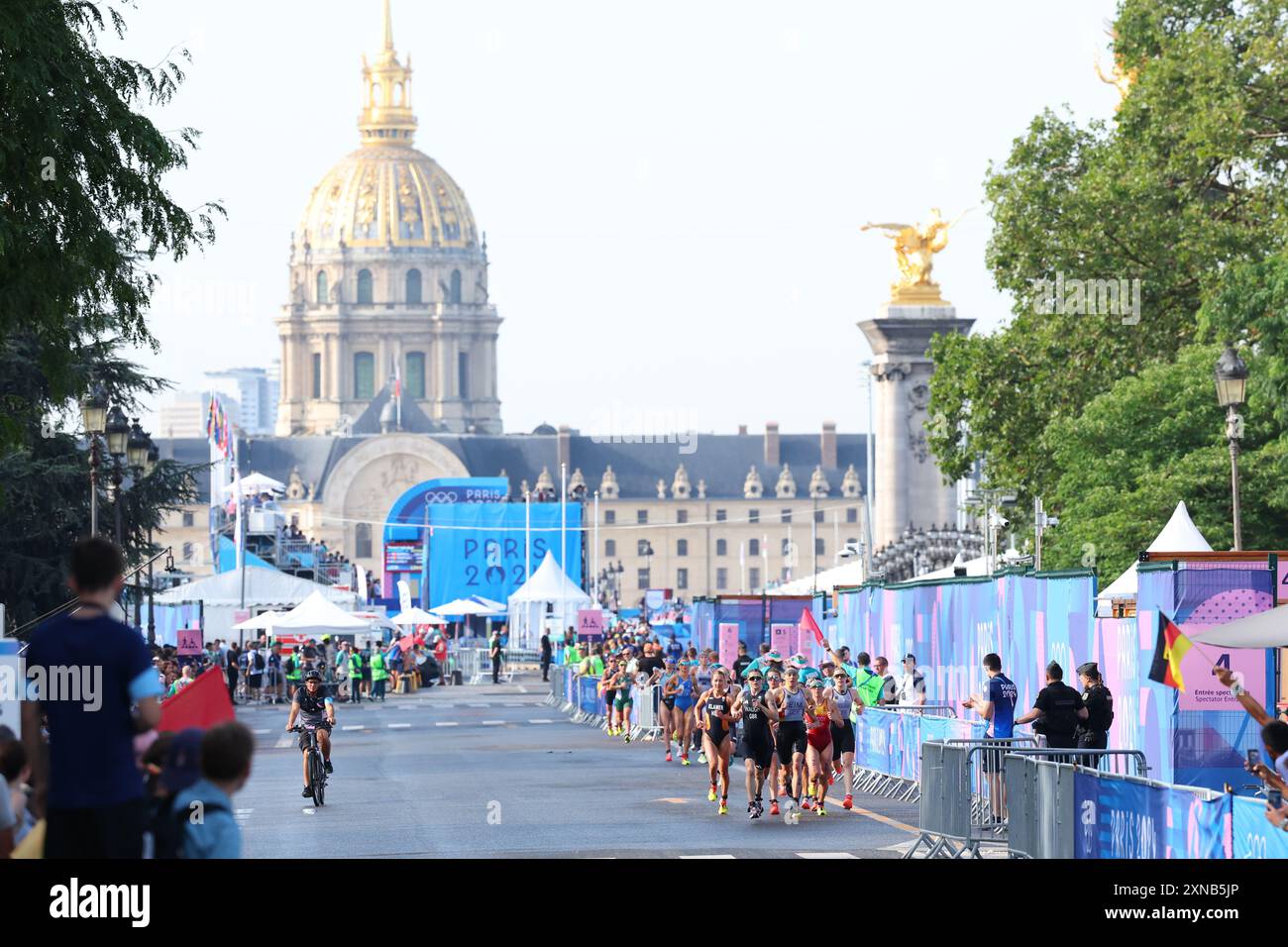 Paris, France. 30th July, 2024. General view Triathlon : Women's ...