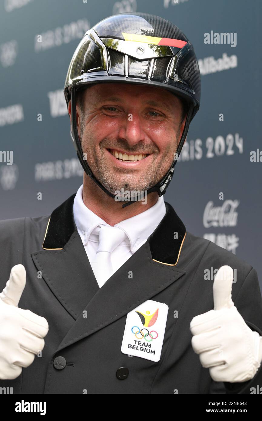 Paris, Fra. 31st July, 2024. Belgium's Domien Michiels being ...