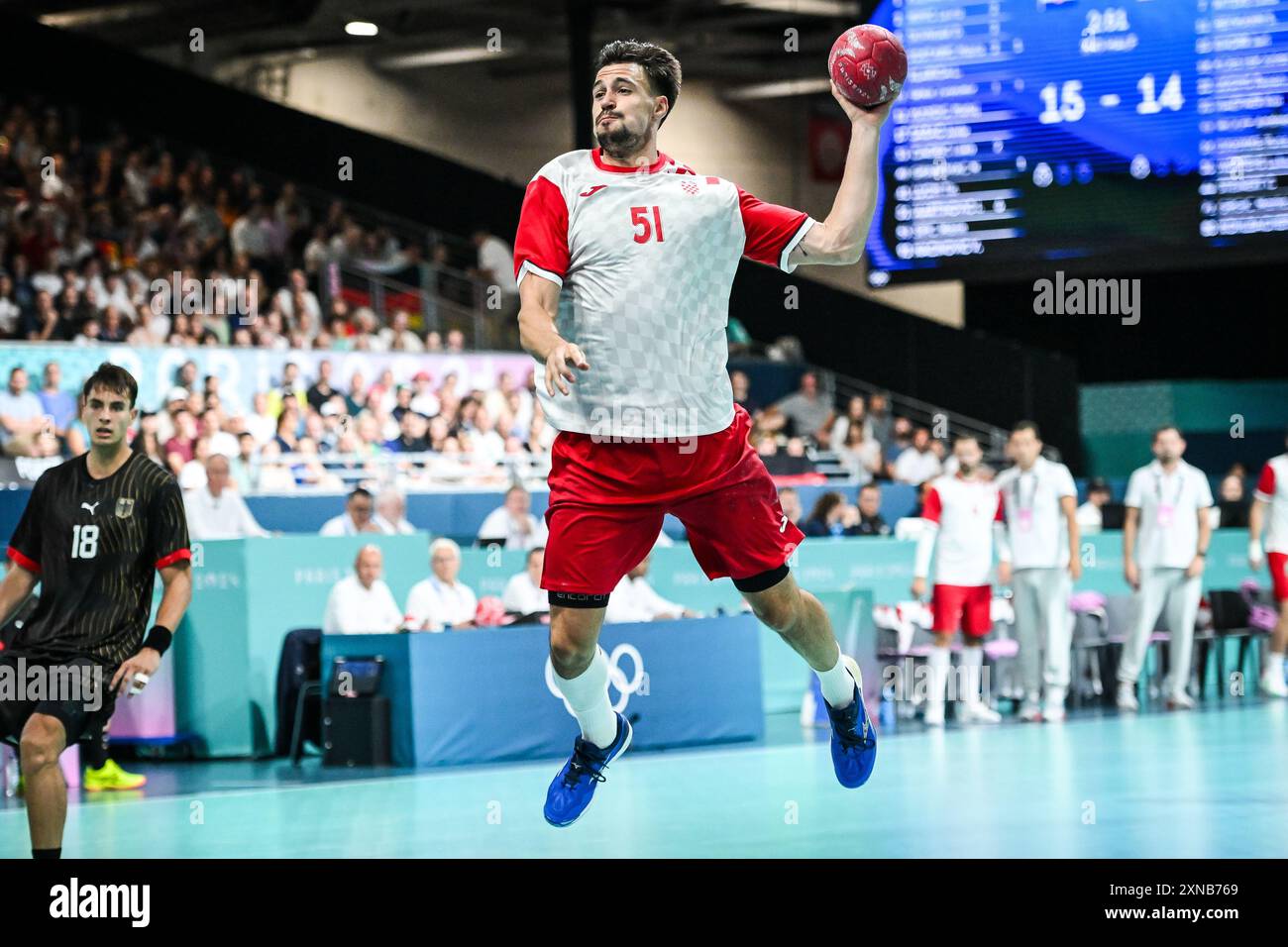 Paris, France 31 July 2024 MARTINOVIC Ivan of Croatia during the ...