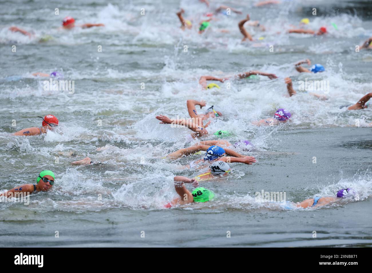Paris, France. 30th July, 2024. General view Triathlon : Women's ...